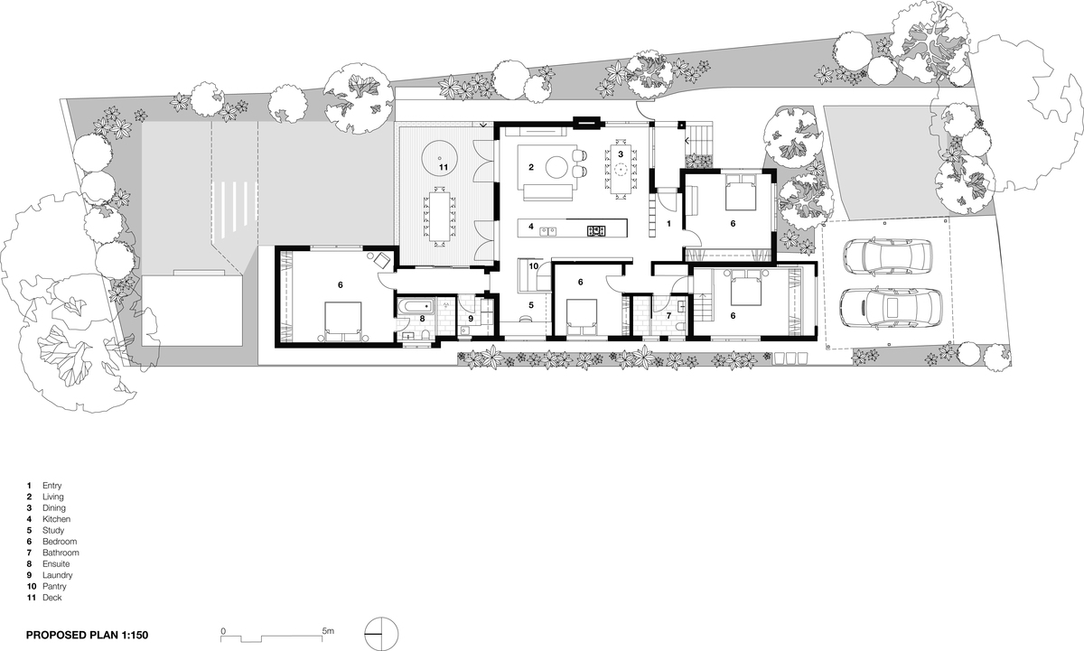 Skylit House by Downie North Architects - Robust and Light-filled ...