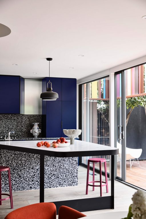 St Kilda Residence by Doherty Design Studio - Colour Through Decades