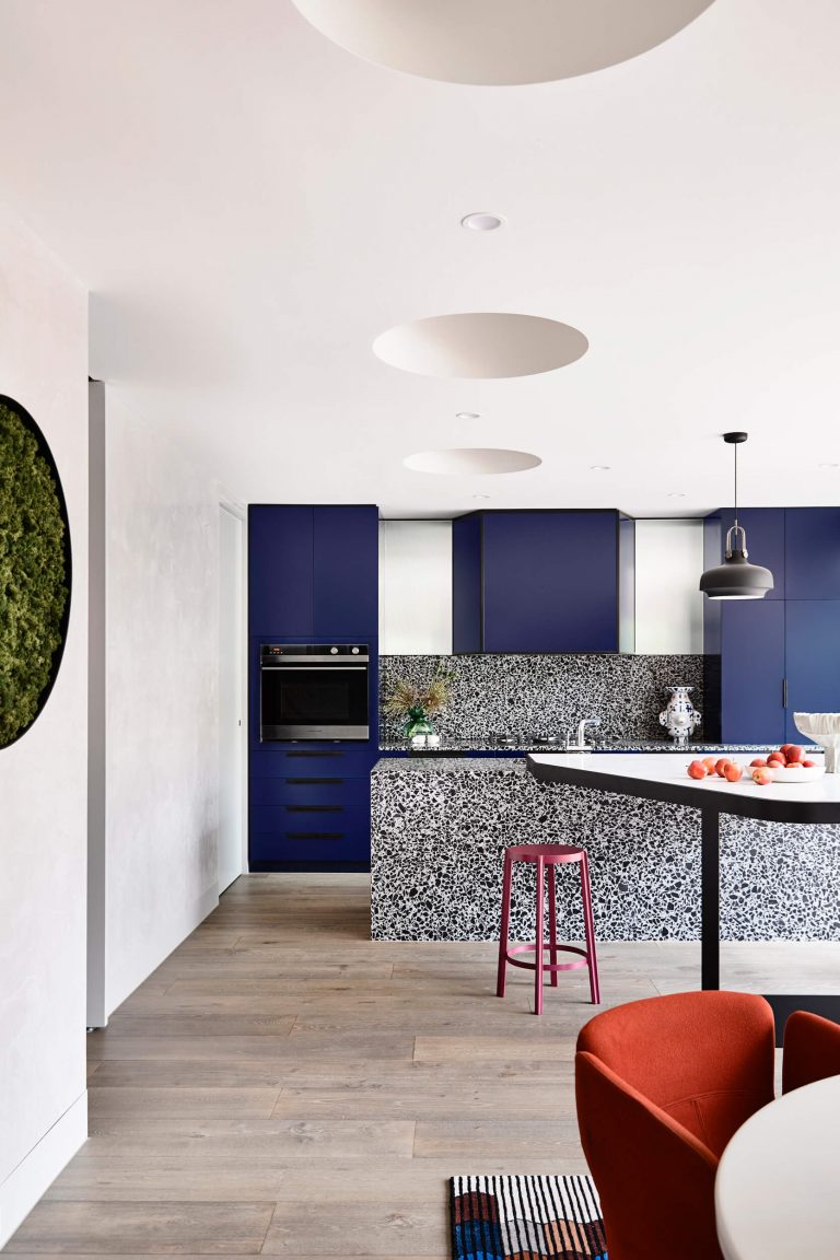 St Kilda Residence by Doherty Design Studio - Colour Through Decades