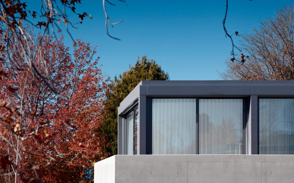 Yarralumla Pool Pavilion by Mathieson Architects - Modern Concrete Design