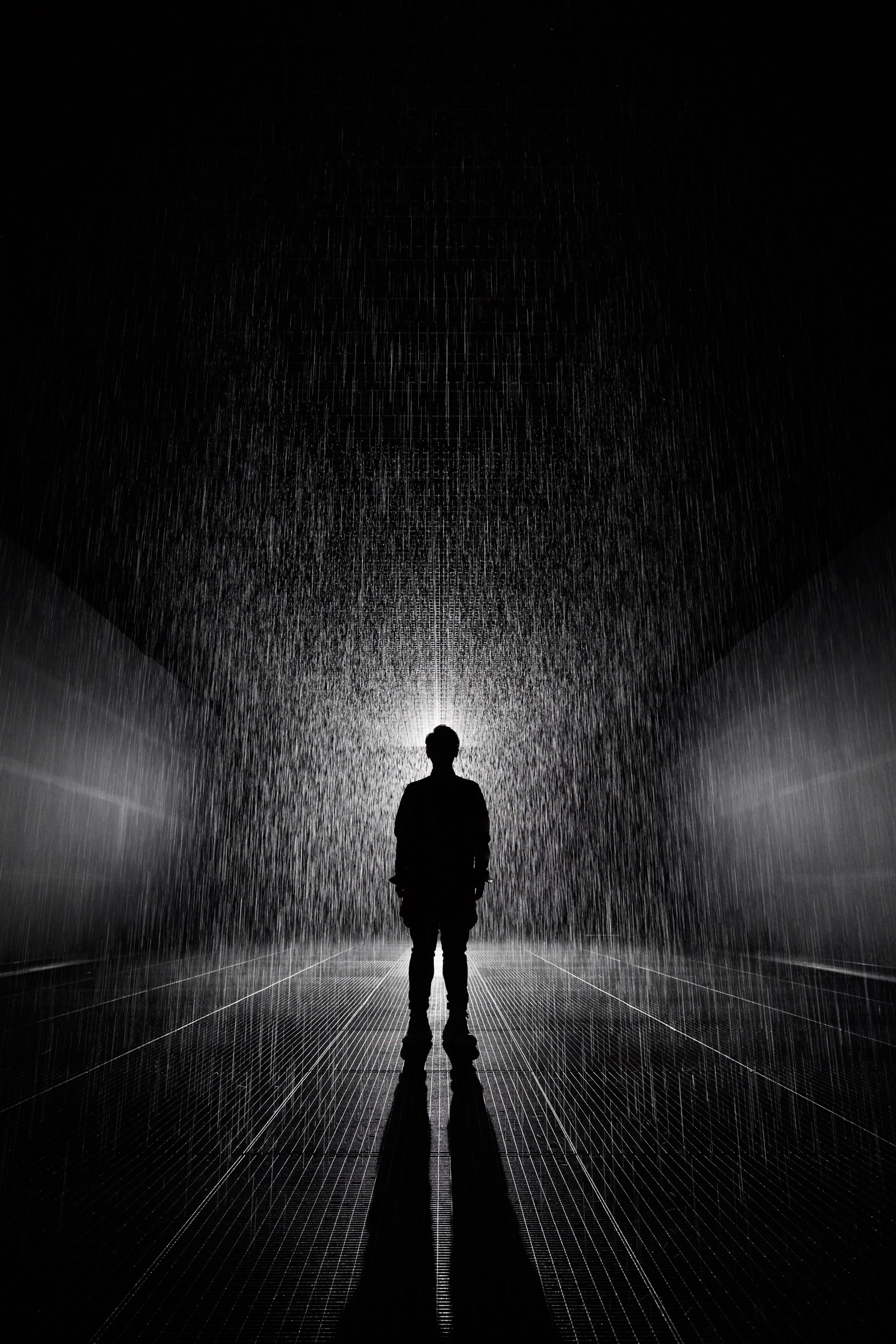 Random International’s Melbourne Rain Room Interactive Exhibition