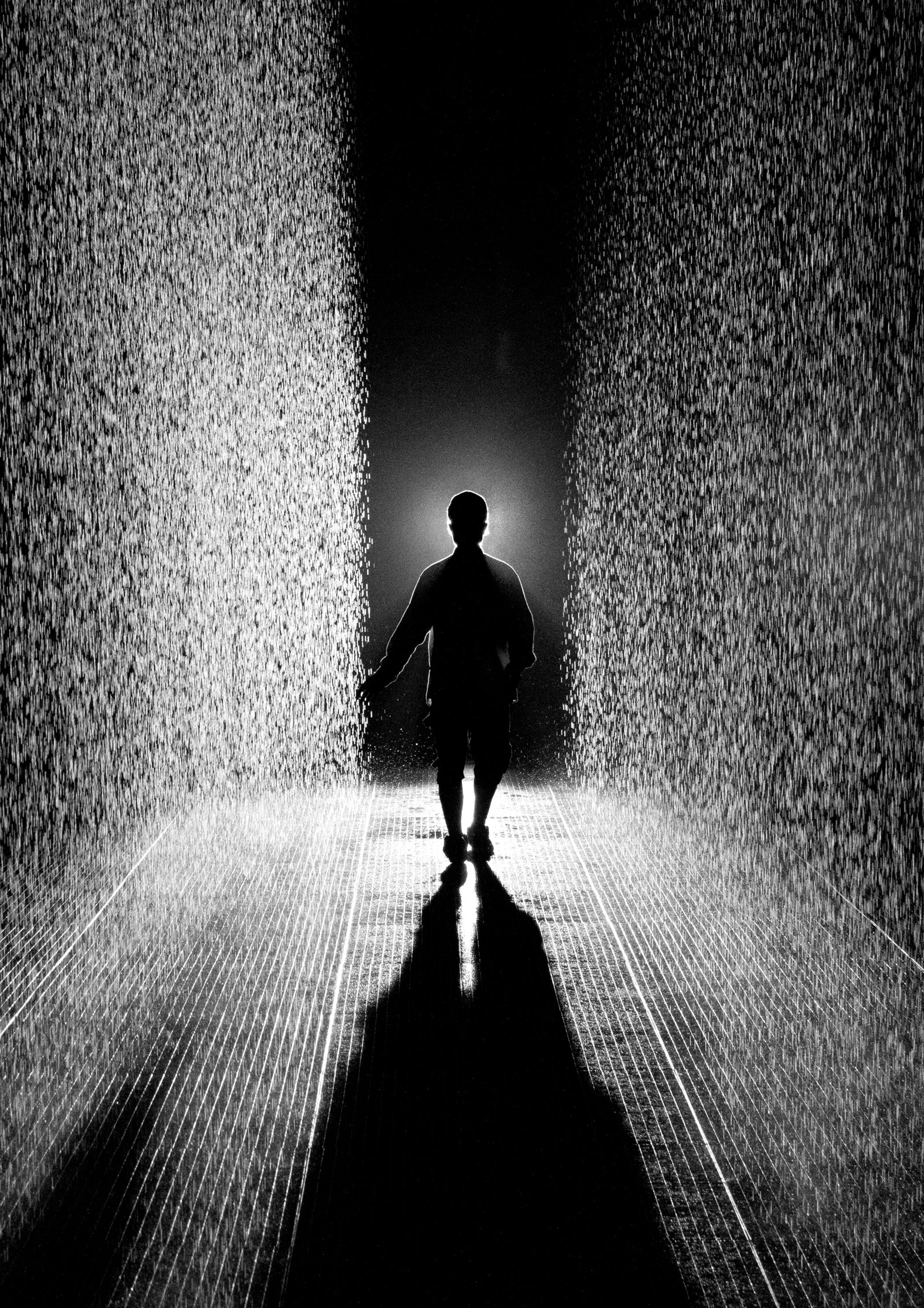 Random International’s Melbourne Rain Room Interactive Exhibition