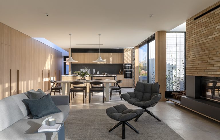 Nelson House by Neil Architecture - Balance and Seclusion Home Design