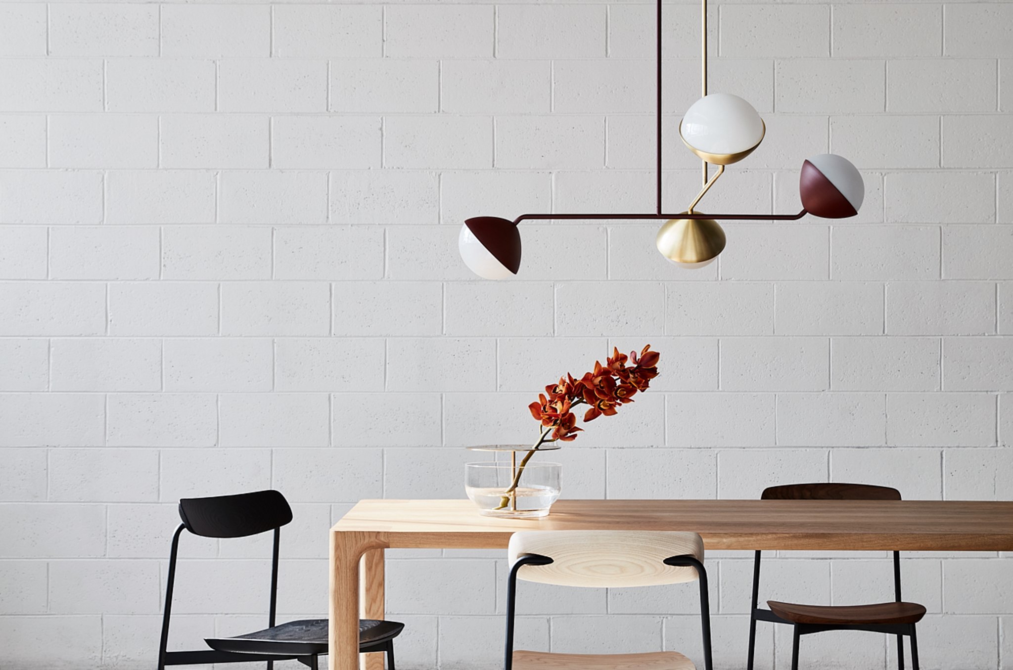 Jolly Double Rod Pendant by Coco Flip - Melbourne Lighting Design