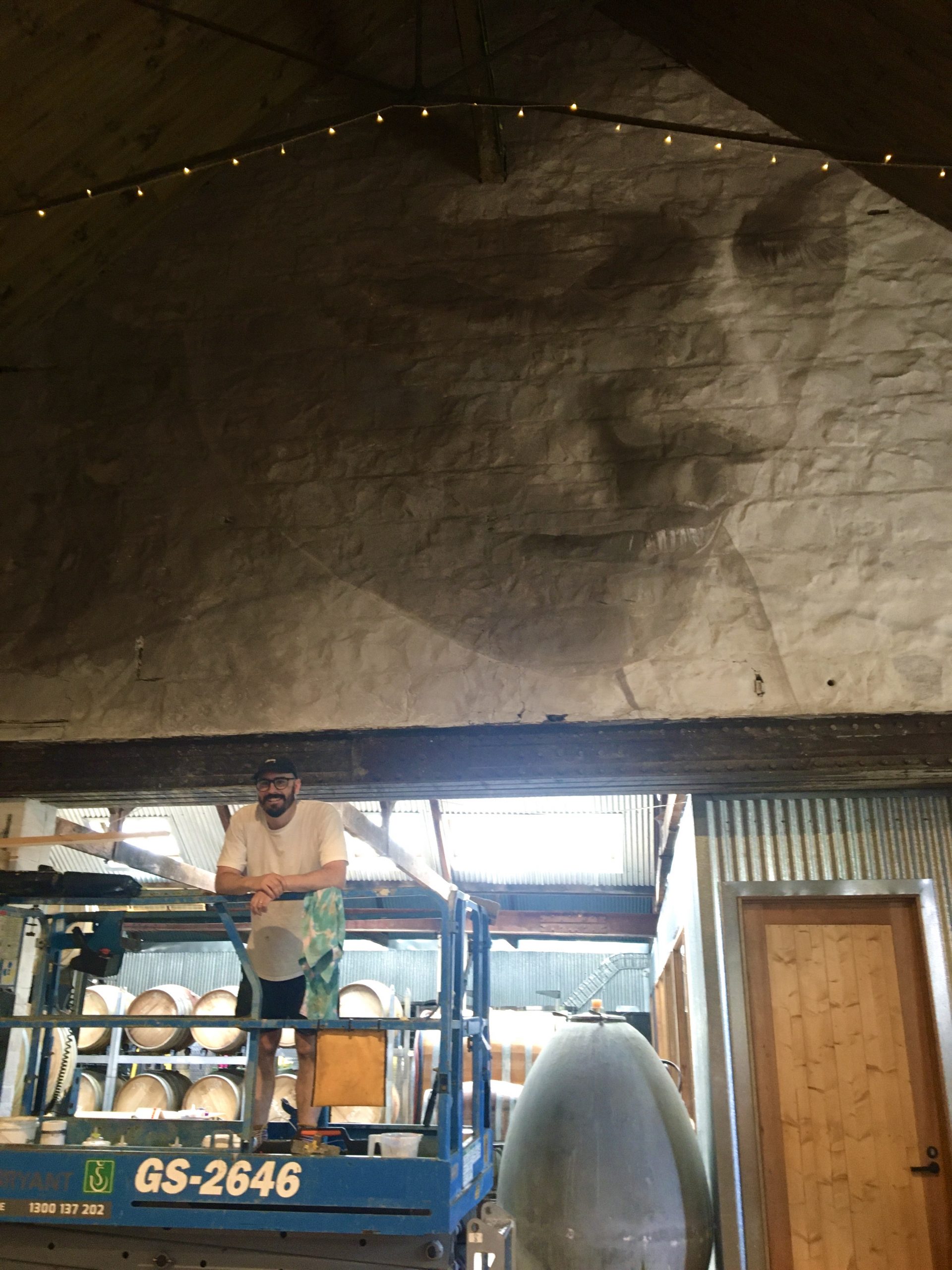 RONE Delivers 25-Square Metre Mural at Geelong Winery - News Feature ...