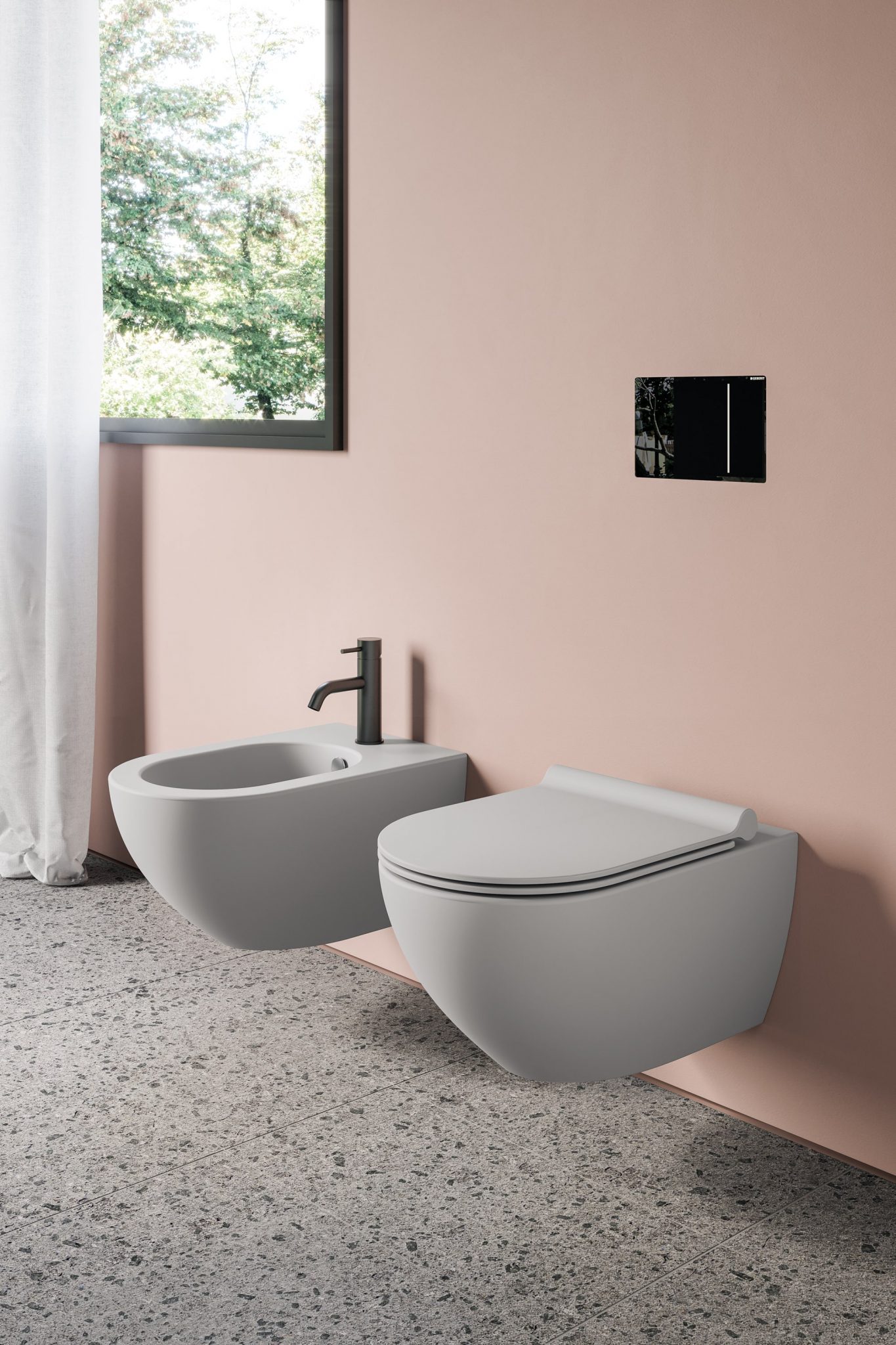 Sfera Rimless Wall Hung Pan with Slim Seat by Catalano - Product ...