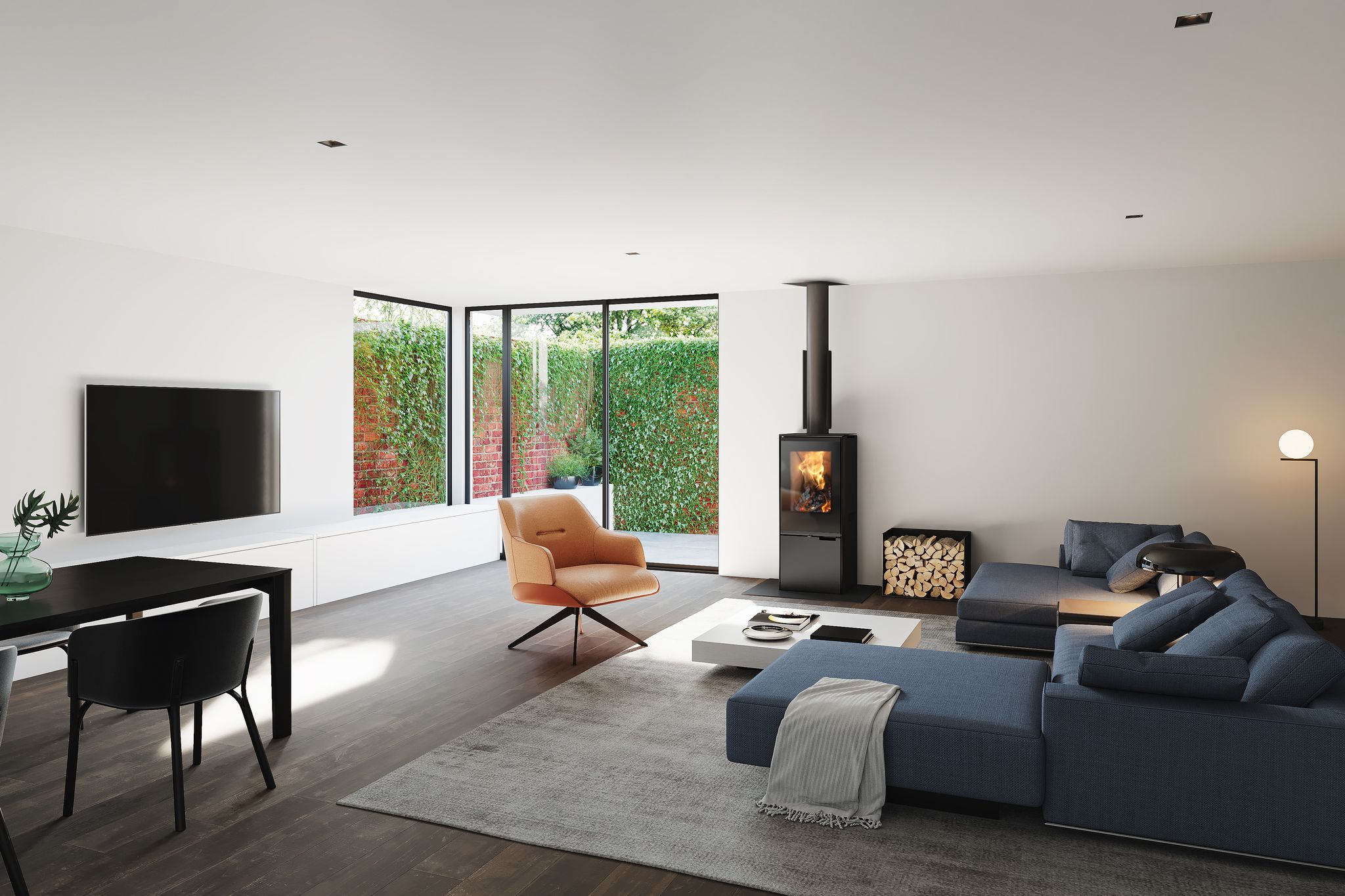 Freestander Wood Fireplace by Spartherm - Product Directory - The Local ...