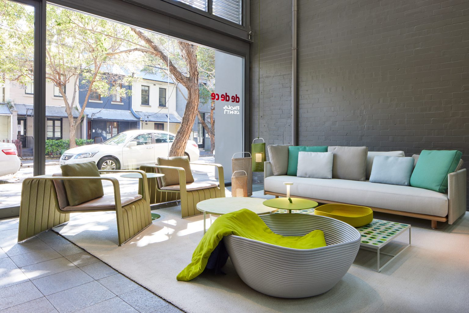 dedece’s new Paola Lenti Showroom - News Feature - The Local Project