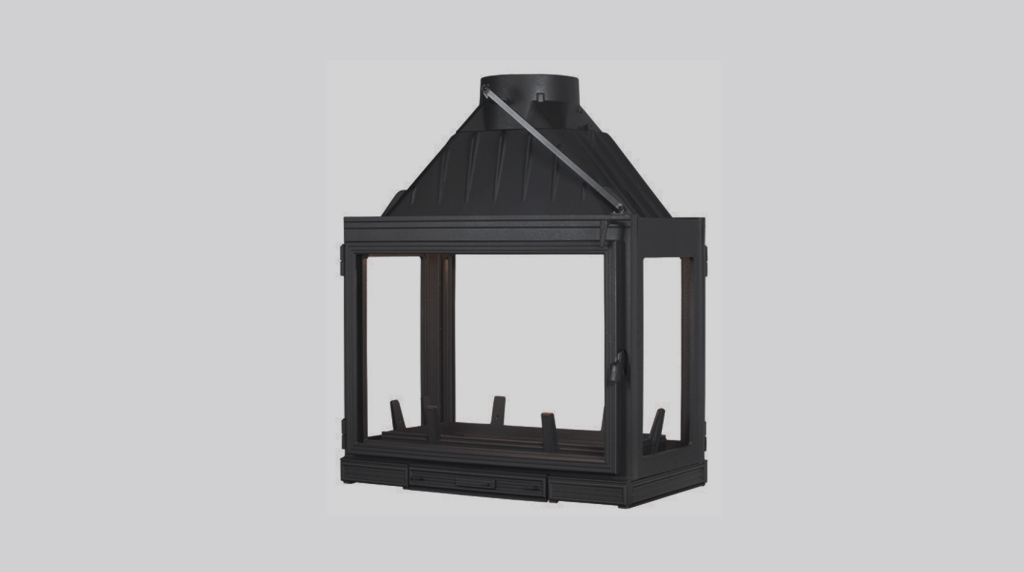 Axis EPI950 Three Sided Wood Fireplace by Sculpt Fireplace Collection ...