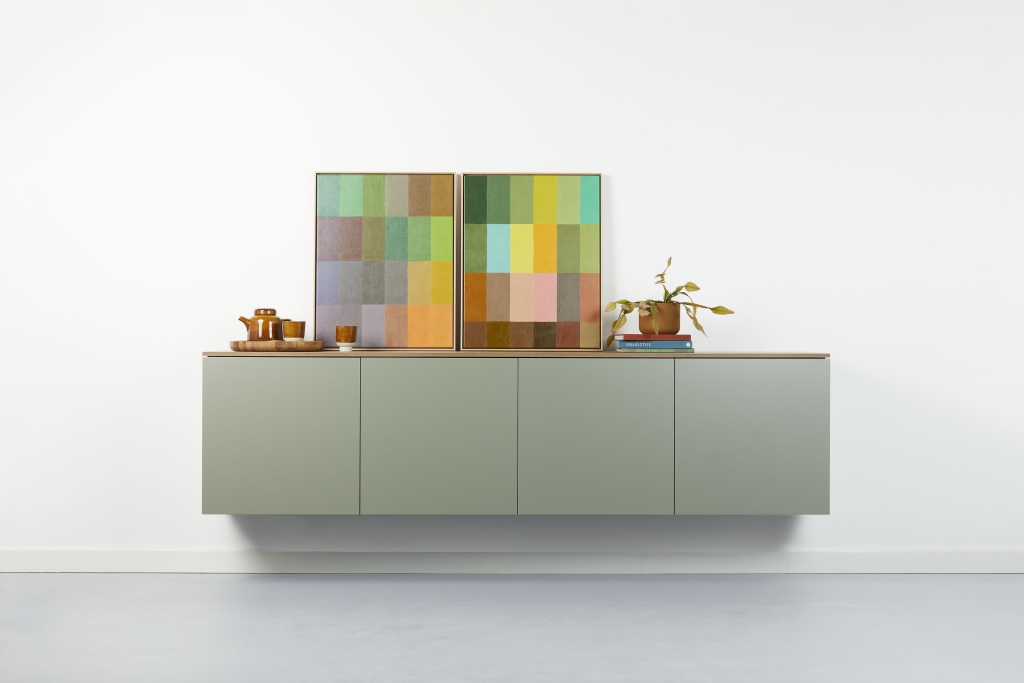 High Sideboard in Topiary/Notaio Walnut by Ensemble - Product Directory ...