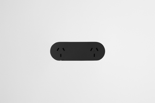 13 Flush Double Outlet in White by ZETR - Product Directory - The Local ...