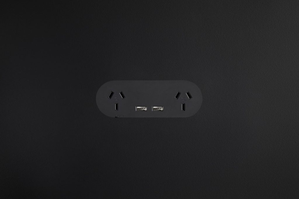 12 Surface Double Outlet in Black by ZETR - Product Directory - The ...