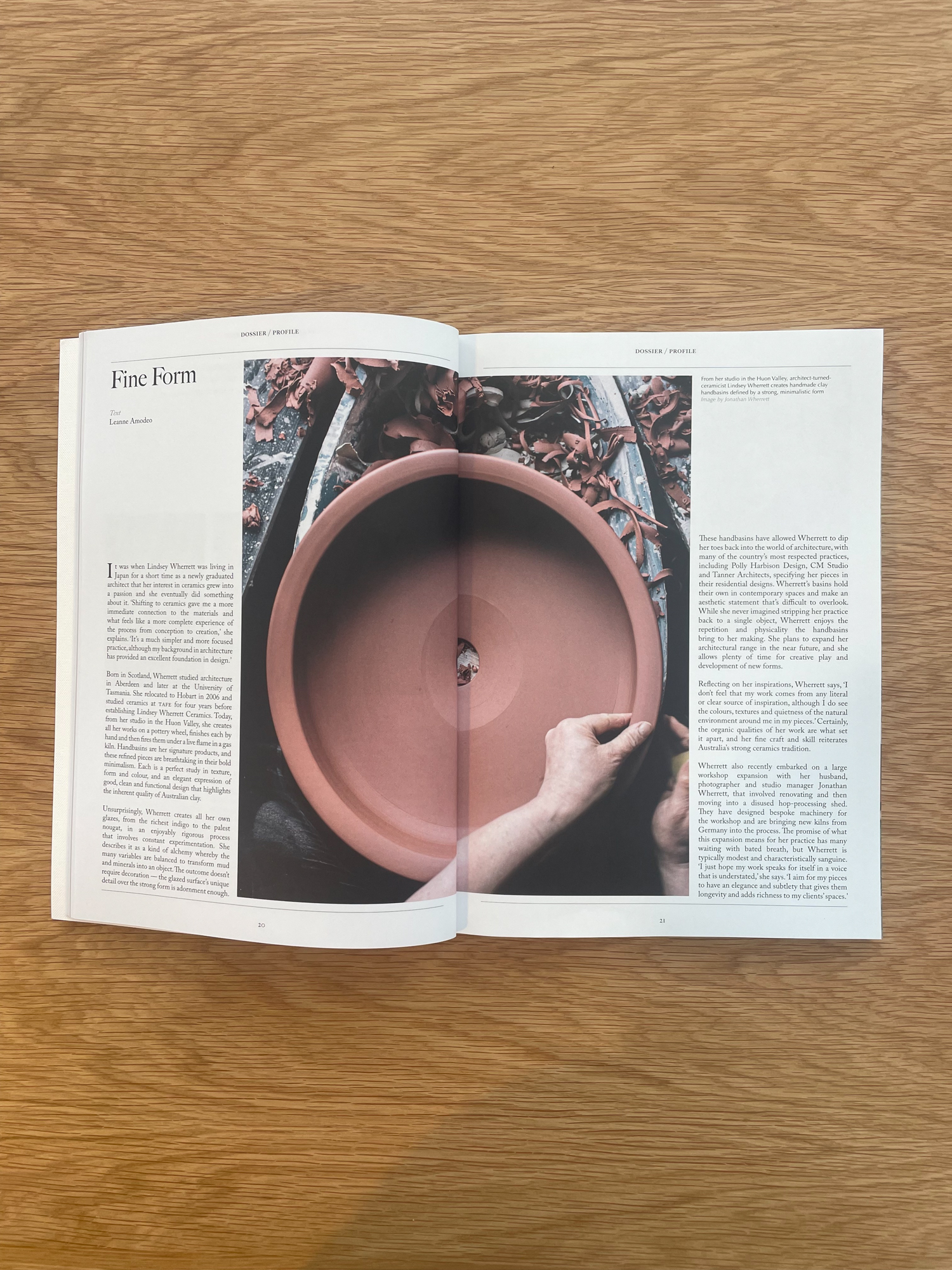 Lindsey Wherrett Ceramics - Issue 11 Feature - The Local Project