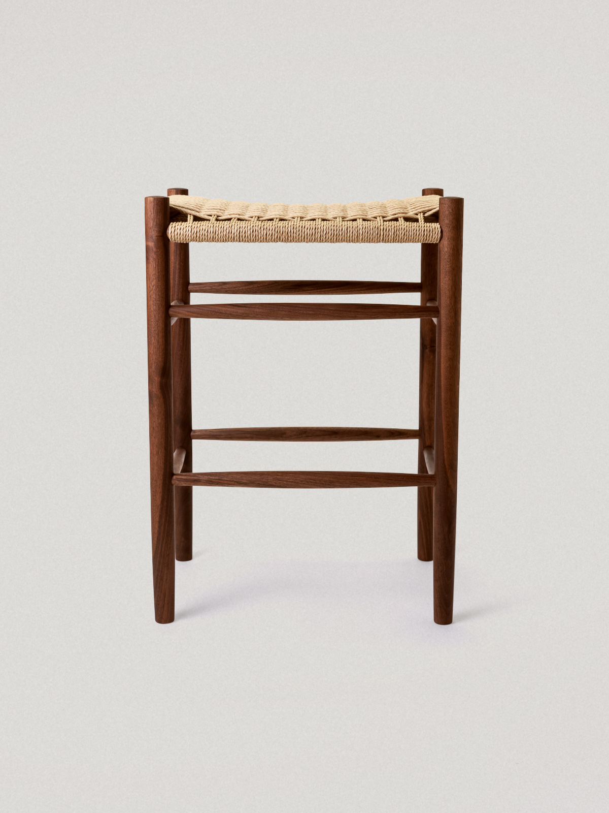 DIY High Stool Walnut by Provider - Product Directory - The Local Project