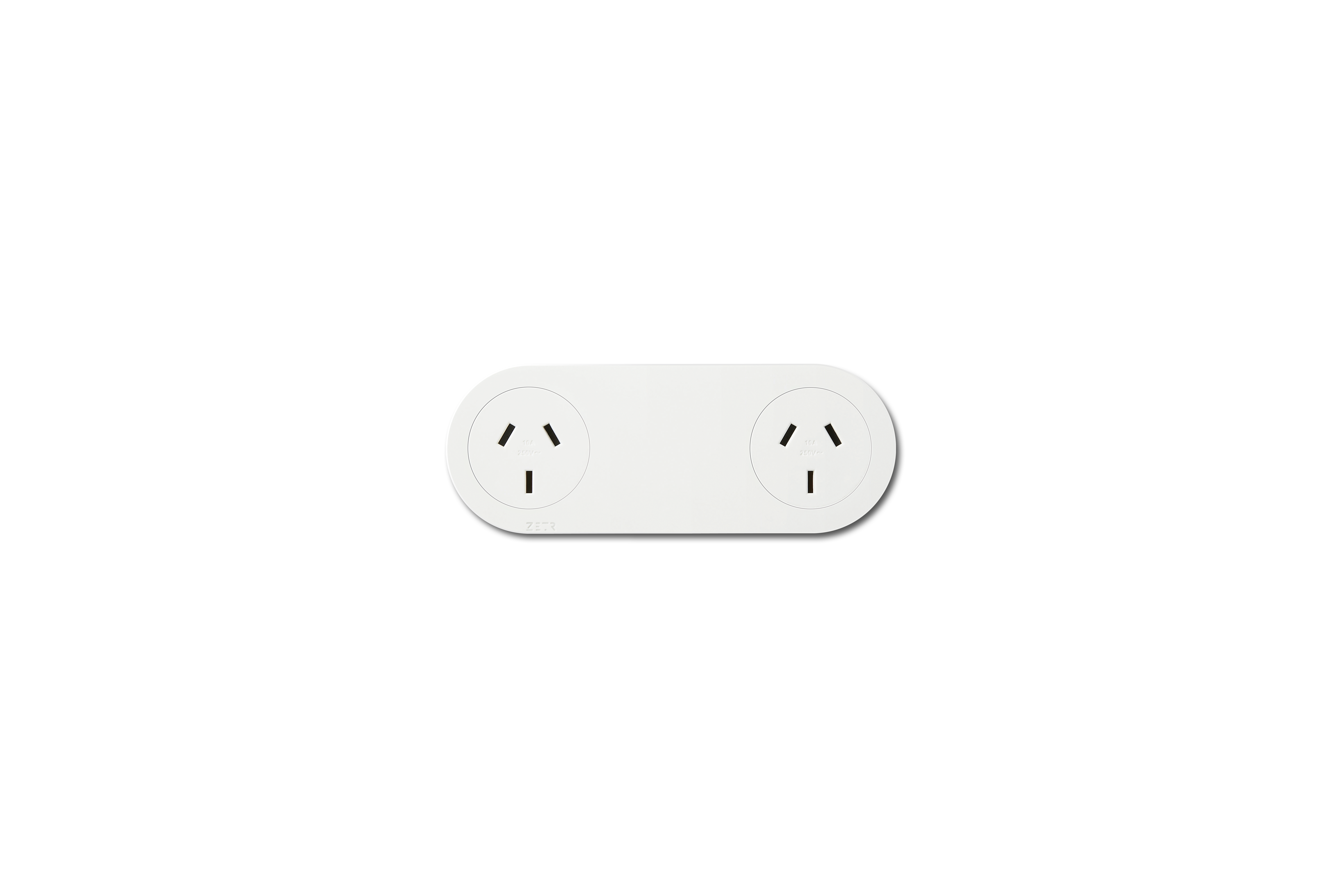 12 Surface Double Outlet in White by ZETR - Product Directory - The ...