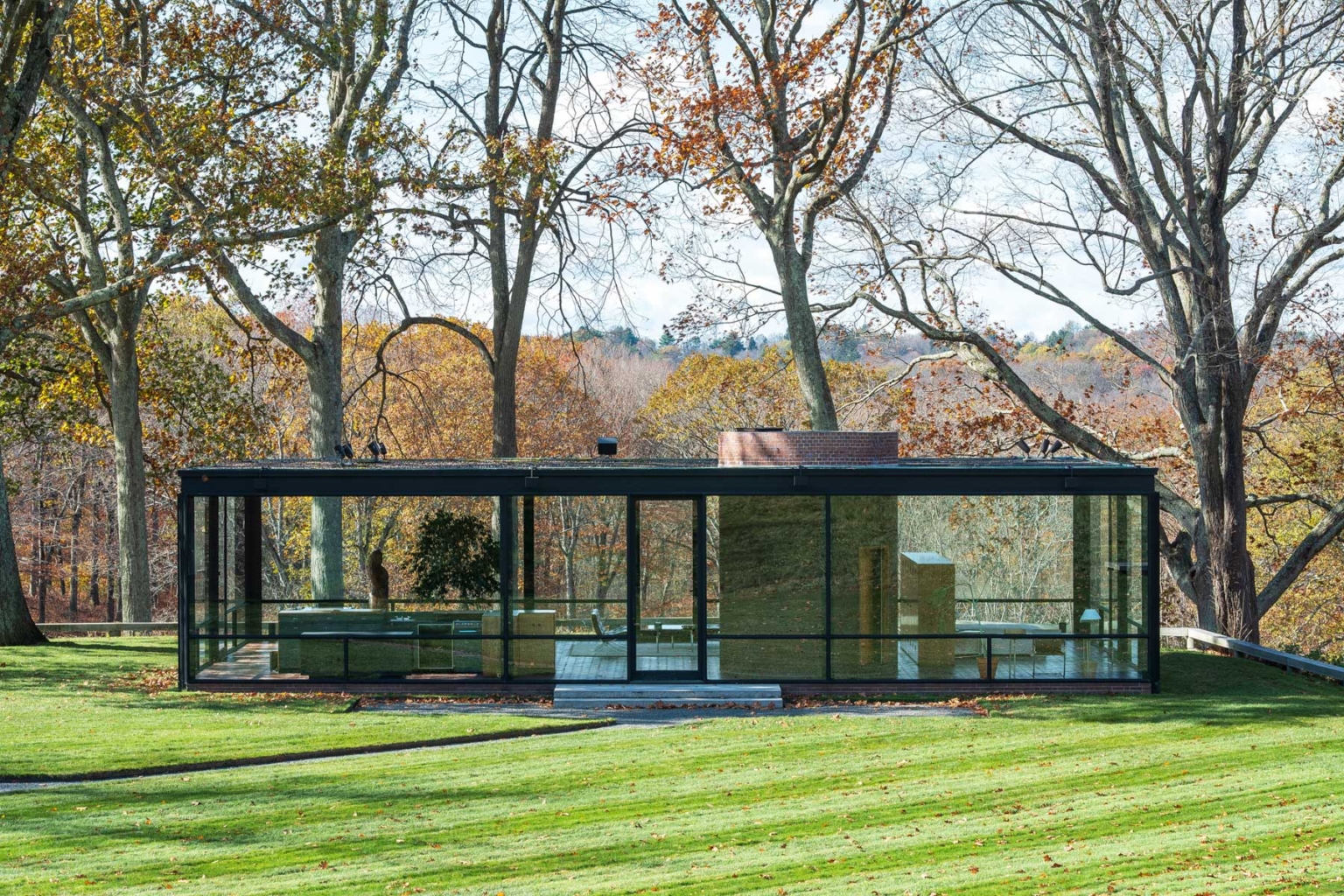 Travel: The Glass House by Philip Johnson - Issue 16 Feature - The ...