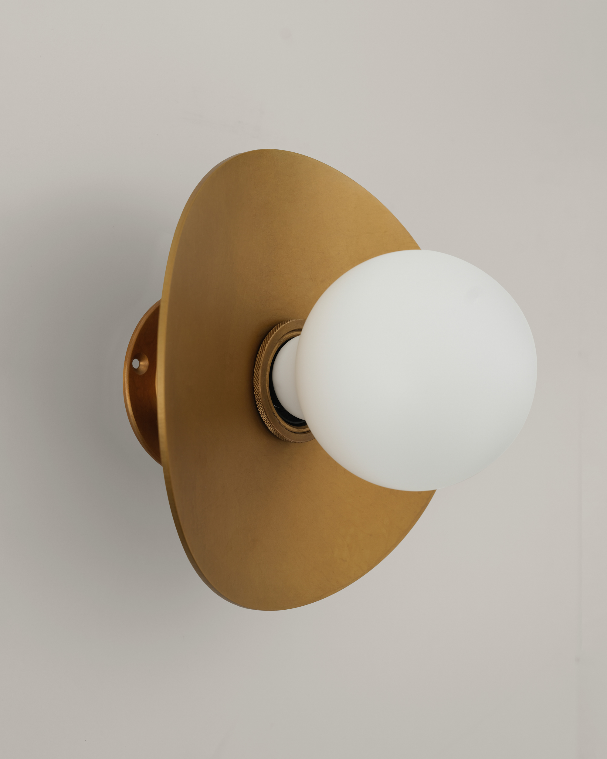 Celeste Sconce in Brass by Daniel Boddam - Product Directory - The Local Project