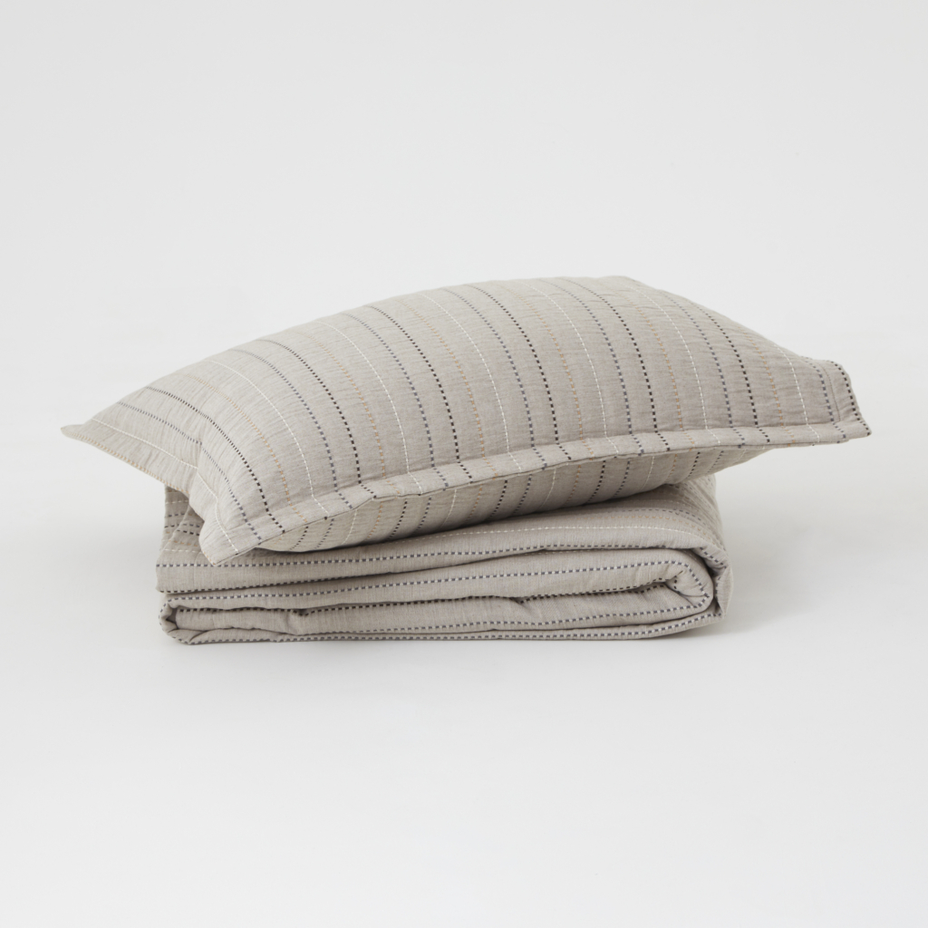 MONZA Coverlet Natural by Abode - Product Directory - The Local Project